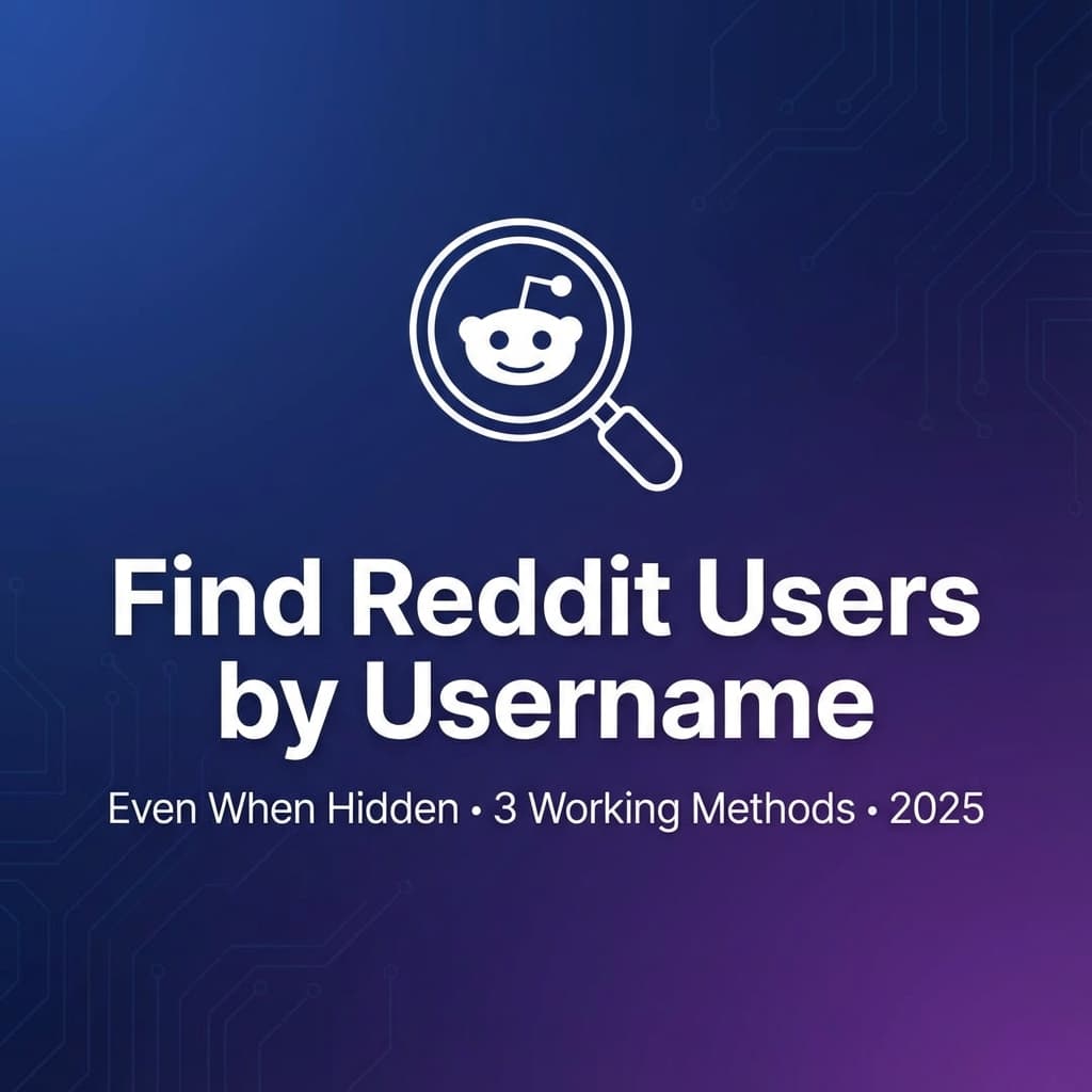 How to Find Reddit Users by Username (Even When Their Profile is Hidden ...